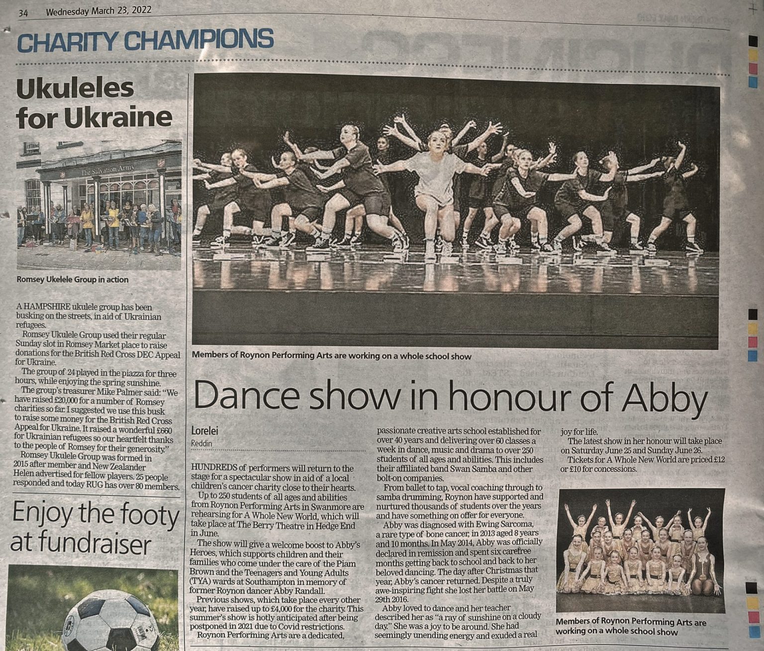 Abby's Heroes - Roynon Performing Arts